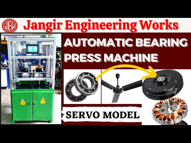 Assembly Purpose Machine - Fully Automatic Bearing Press Machine- SERVO ...