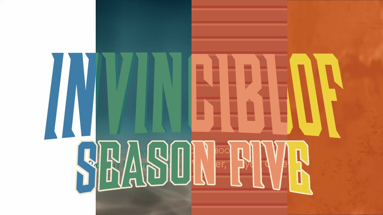 Invincible Season 5 Title Card Concept