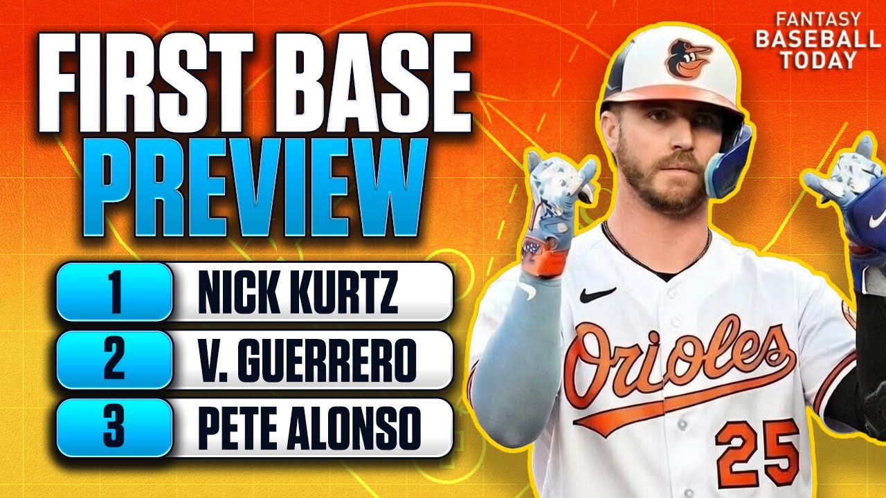 2026 First Base Preview! Rankings, Strategy, Draft Prep Guide | Fantasy Baseball Advice
