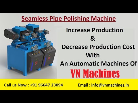 Steel Pipe Buffing Machine - Metal Tube Polishing Equipment Latest ...