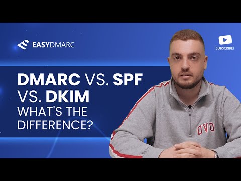 DMARC vs. SPF vs. DKIM | What's The Difference? | EasyDMARC