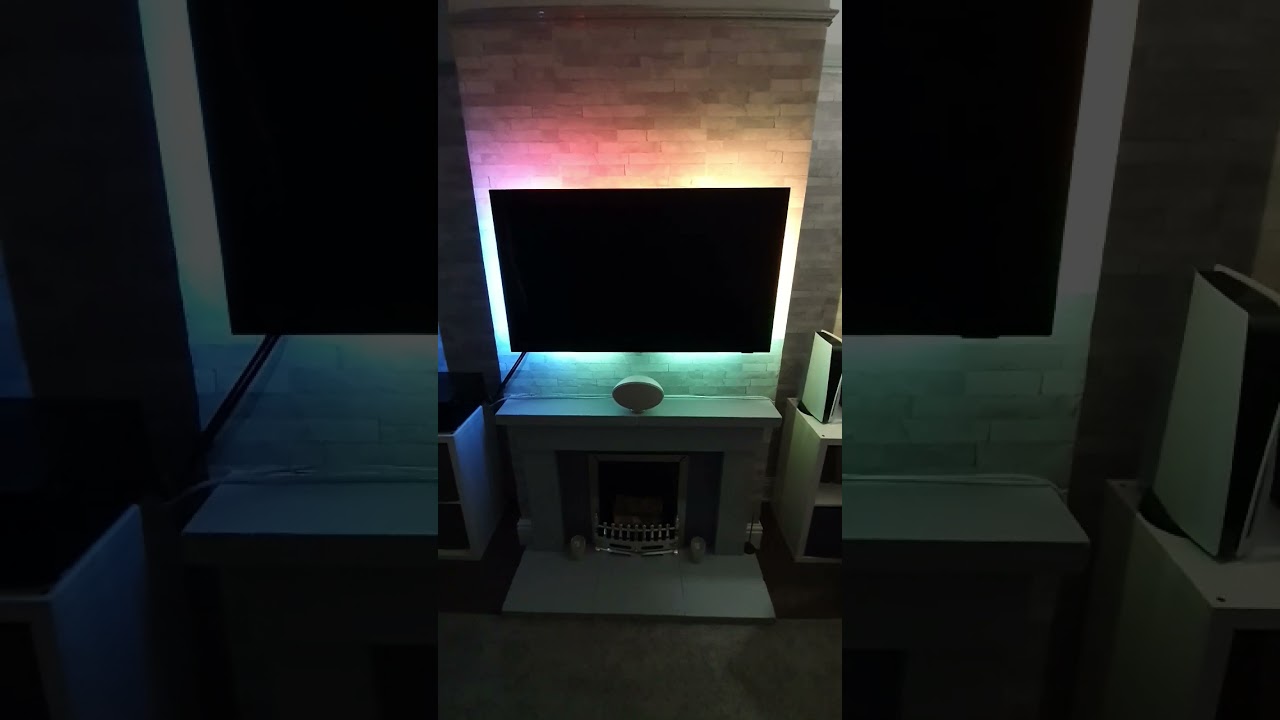 Philips ambilight OLED first switch on!