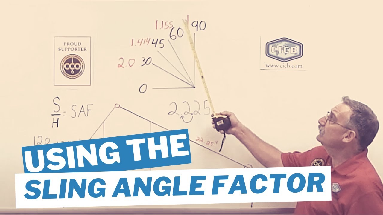 Using the Sling Angle Factor