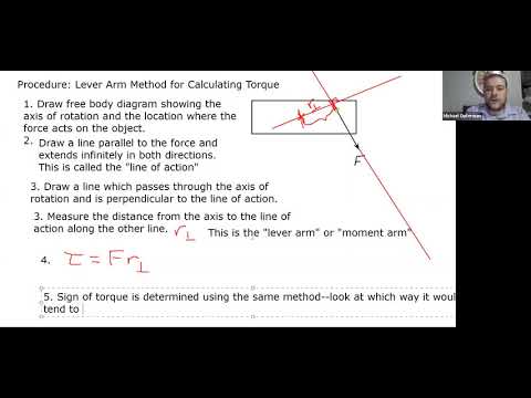 Procedure: Torque (Lever Arm Method)