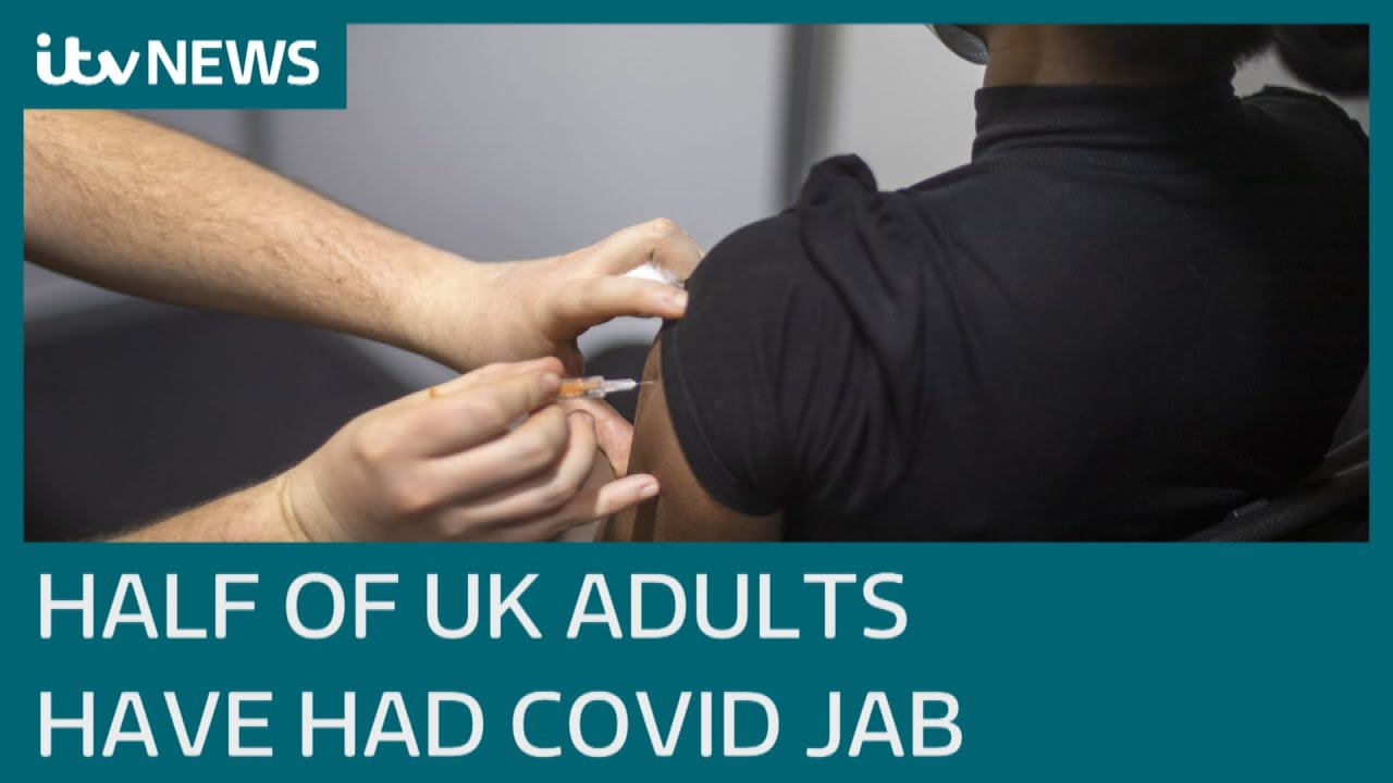 UK sets Covid jab record for second day running with 51% of adults now vaccinated | ITV News
