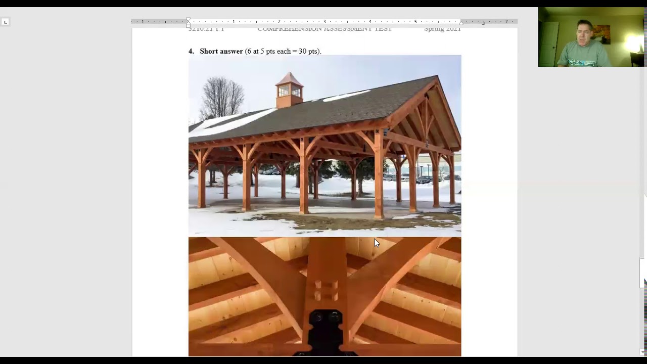 Structural Analysis Exam 1 2021