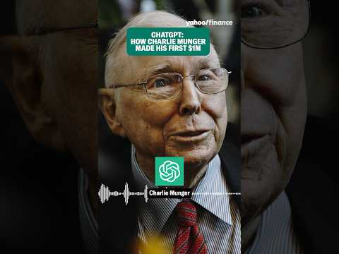 How Charlie Munger made his first $1,000,000, explained by ChatGPT #shorts