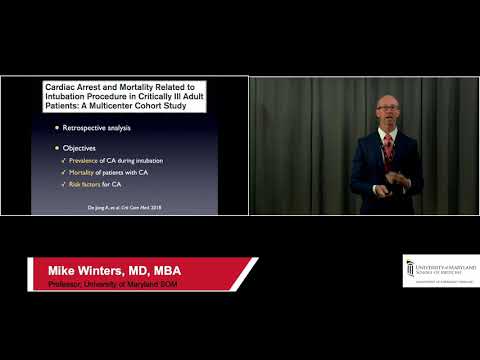 The Crashing Ventilated Patient--Mike Winters, MD, MBA
