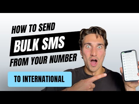 Send Personalized BULK SMS to International Number (FREE!) | SMS Marketing 2024