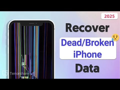 How to Recover Data from Dead or Broken iPhone - 2025 iPhone Data Recovery (iOS 18/iOS 17)
