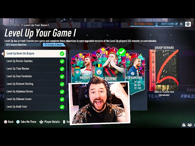 FUT Level Up: How do the FUT Level Up promo upgrades work in FIFA 23?