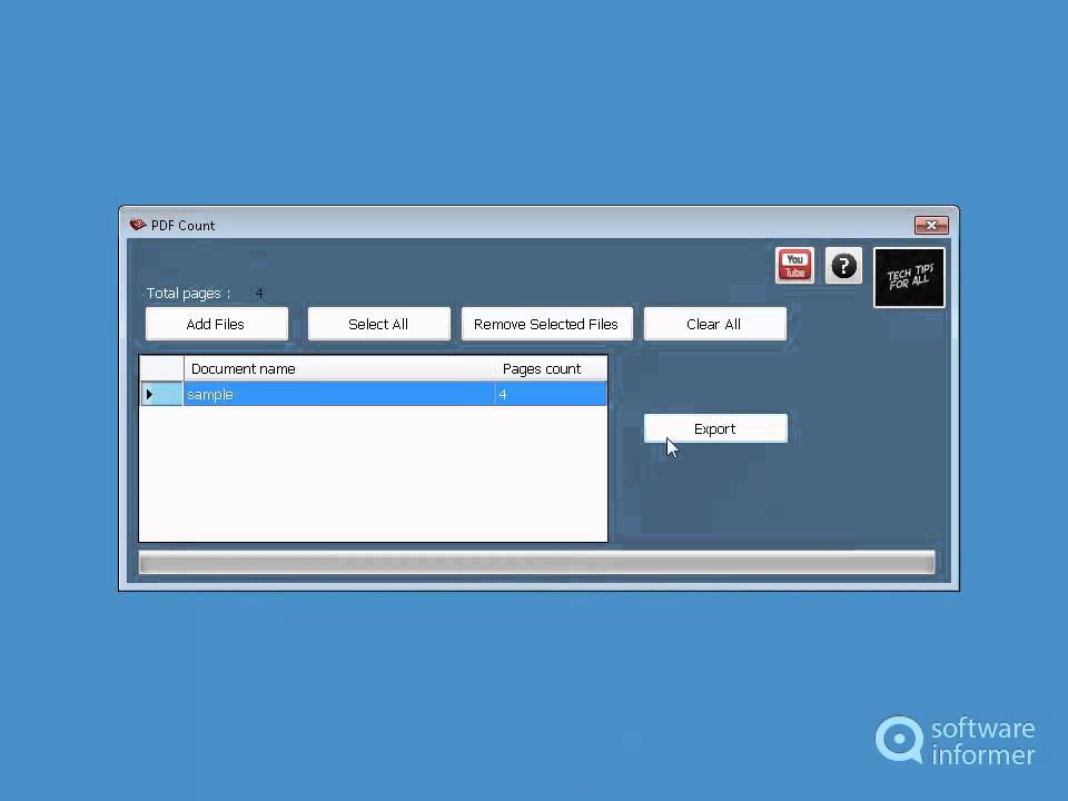 TTFA PDF Page Counter - a first look
