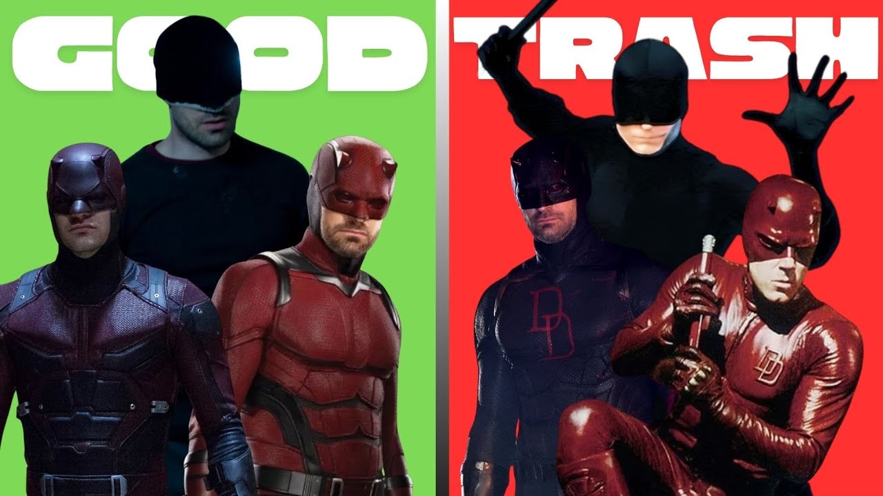 What Is The BEST Live-Action DAREDEVIL Costume?