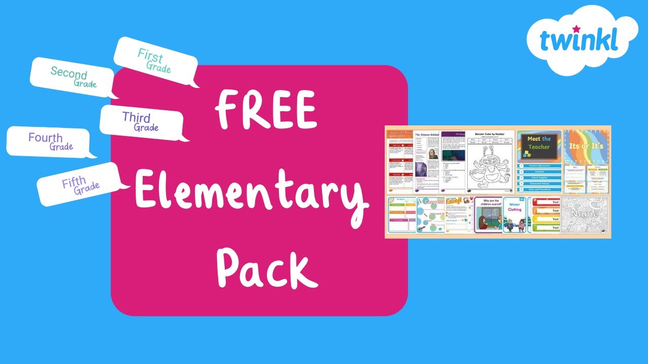 Elementary Teaching Pack | Twinkl USA