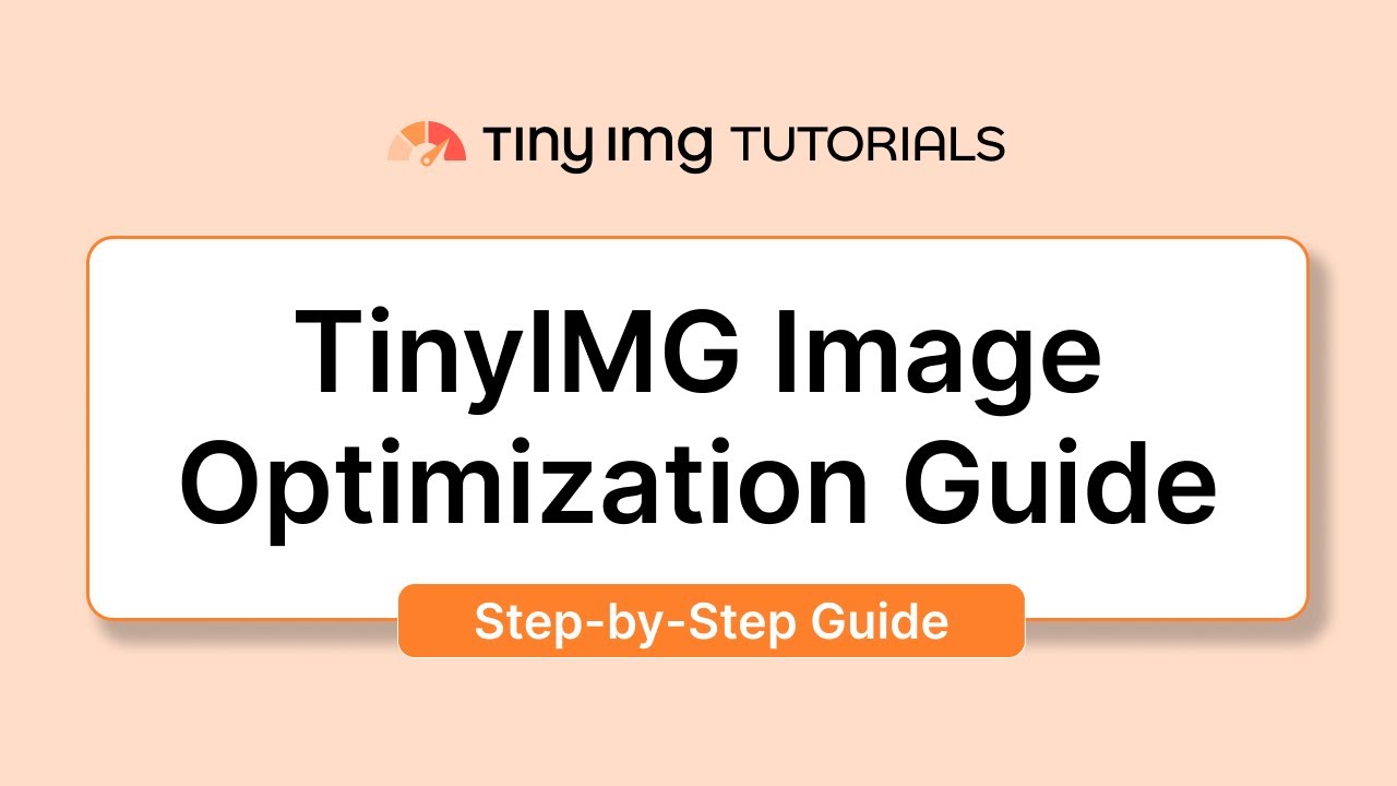 Shopify Image Optimization Made Easy | Speed Up Your Store with TinyIMG