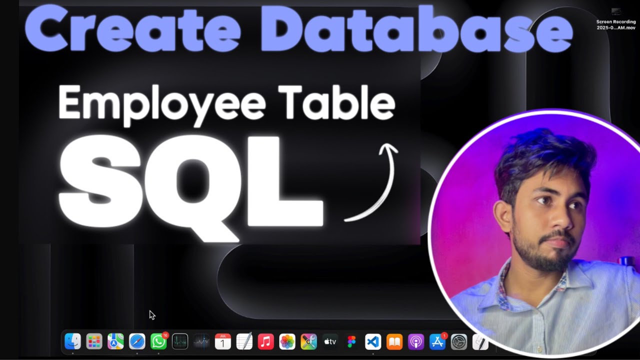 Create Employee Database in SQL |  SQL Tutorial for Beginners 