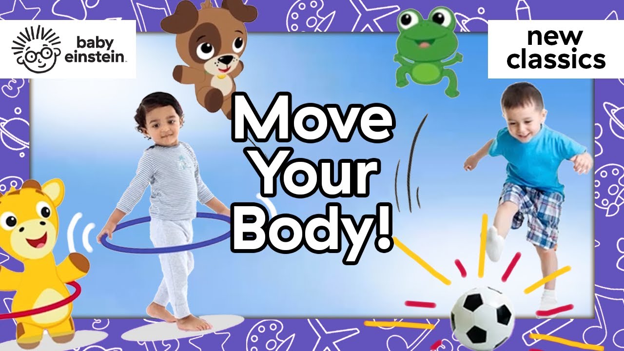 Get Moving with Baby Einstein! | Baby Einstein | Learning Show for Toddlers | Kids Cartoons