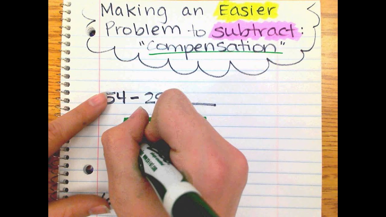 Compensation: Making an Easier Problem to Subtract
