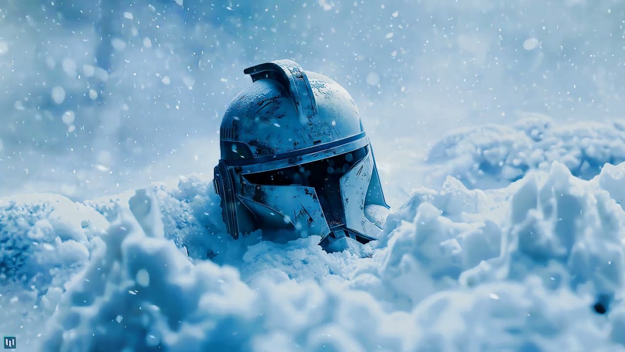 Clone trooper Helmet Live Wallpaper 4k #starwars #snow #2026 #wallpaper 