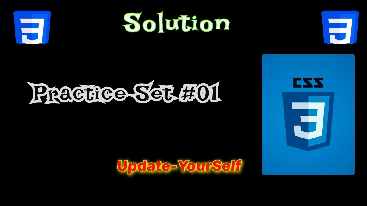 Practice Set #1 Solution