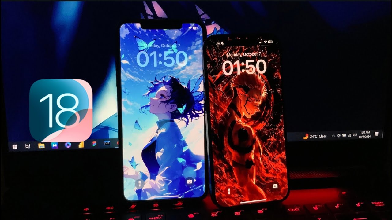iPhone Anime Live Wallpaper with iOS 18/17 (Motion Wallpaper)