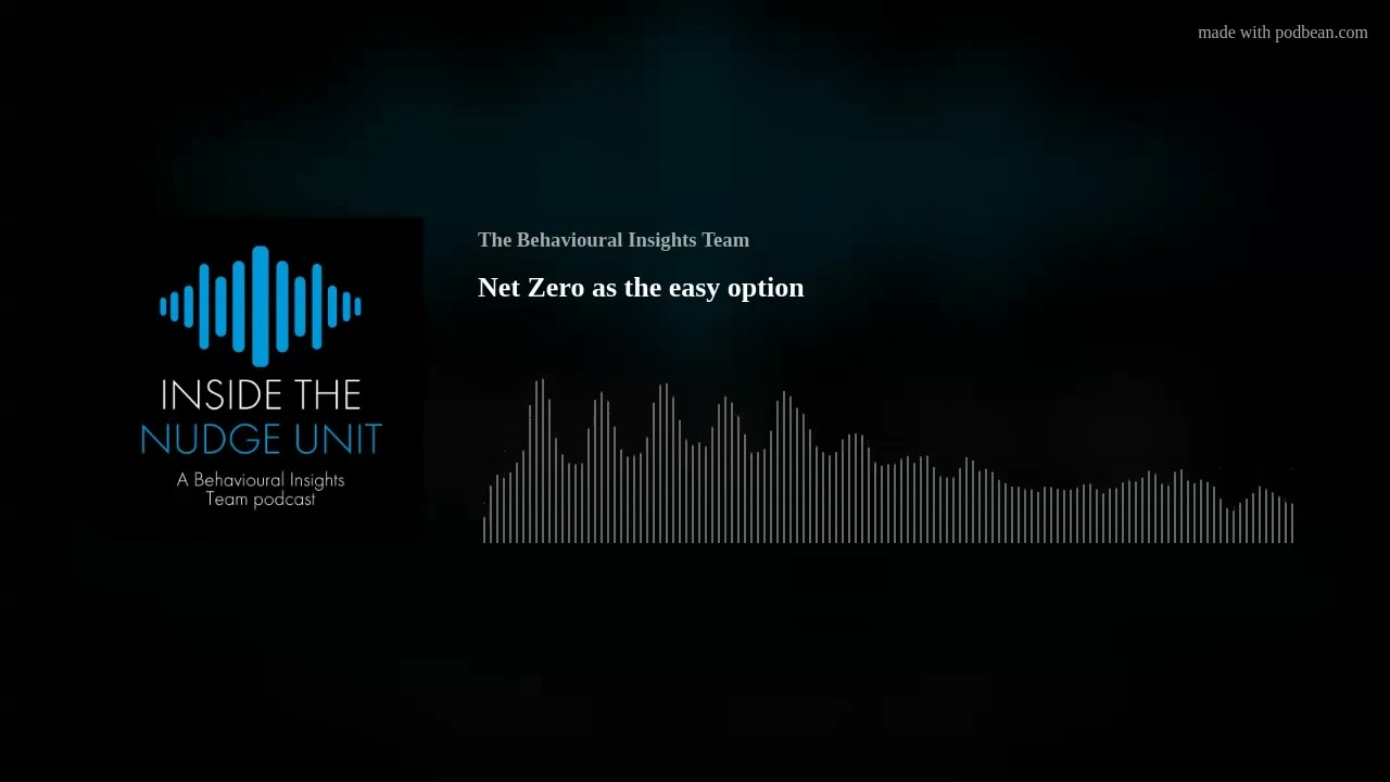 Net Zero as the easy option