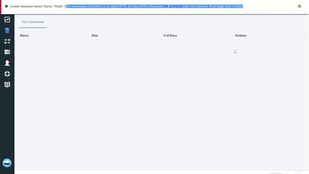 Cloudant adding documents