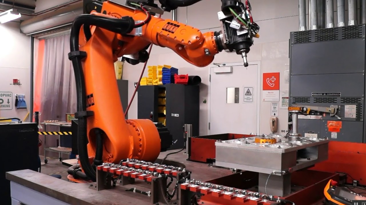 Raytheon Automatic Deburring Cell