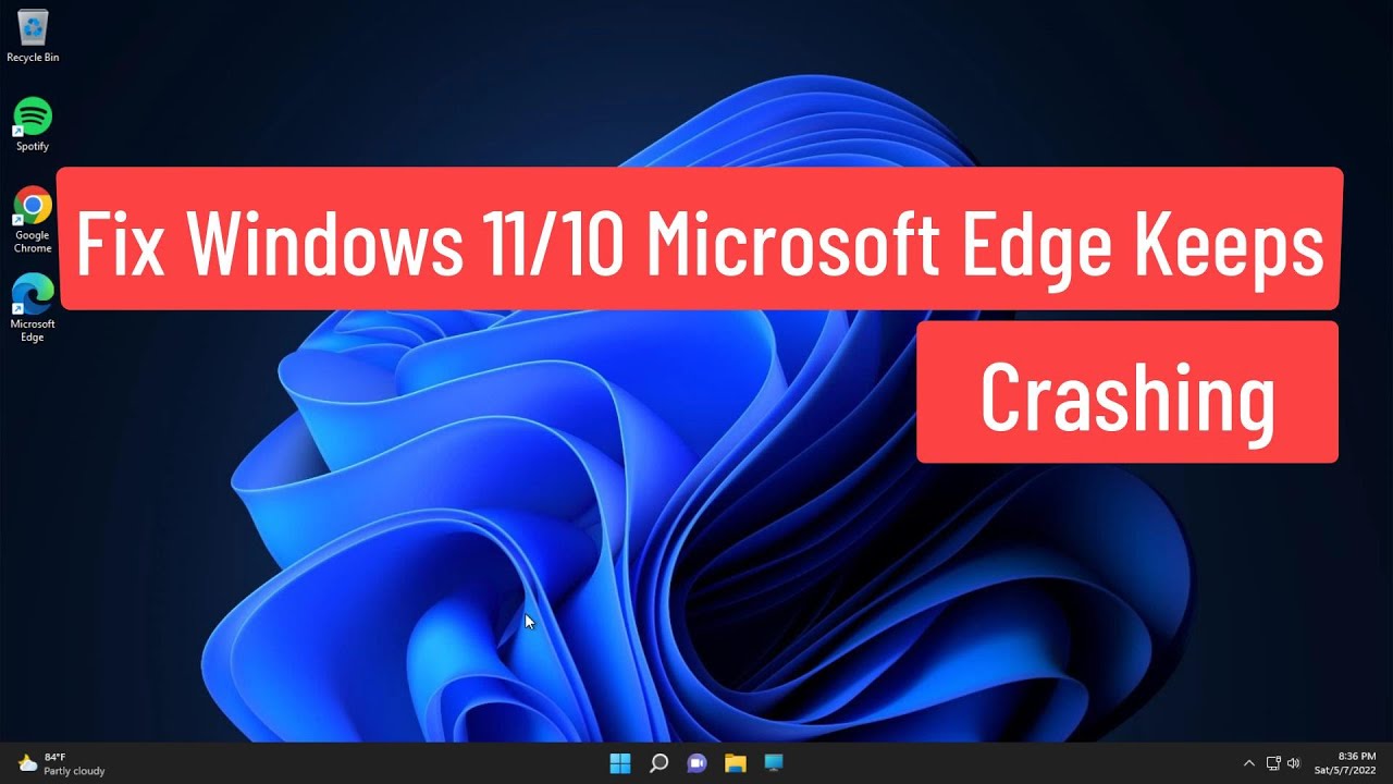 Fix Windows 11/10 Microsoft Edge Keeps Crashing