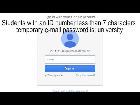 How to Access UB Student E mail