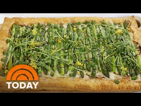 Asparagus Gruyere Tart: TODAY Food Club Member Shows How | TODAY