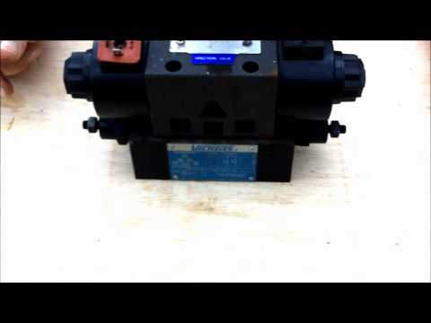 Cetop 5 solenoid valve with flow control