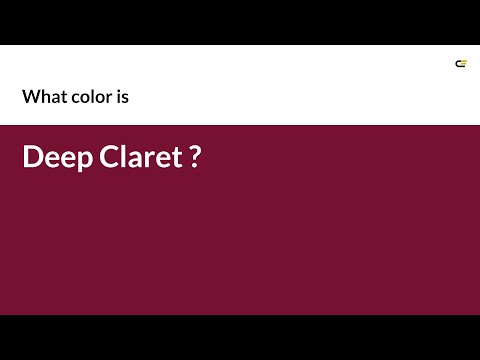 Deep Claret color #771133 hex color - Red color - Cool color 771133