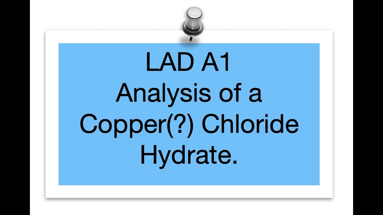 AP LAD A1 Copper Chloride