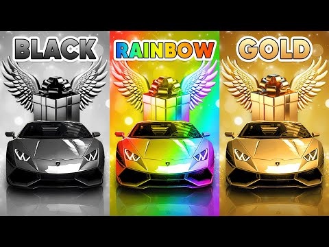 Choose Your Gift...! Black, Rainbow or Gold 🌈⭐️🖤 Quiz Shiba