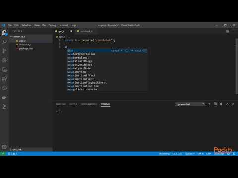 Learn JavaScript Essentials for Modern Web Development Working with CommonJS | packtpub com ...