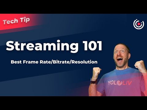 What's the BEST Frame Rate and Bitrate to Use for Livestreaming?