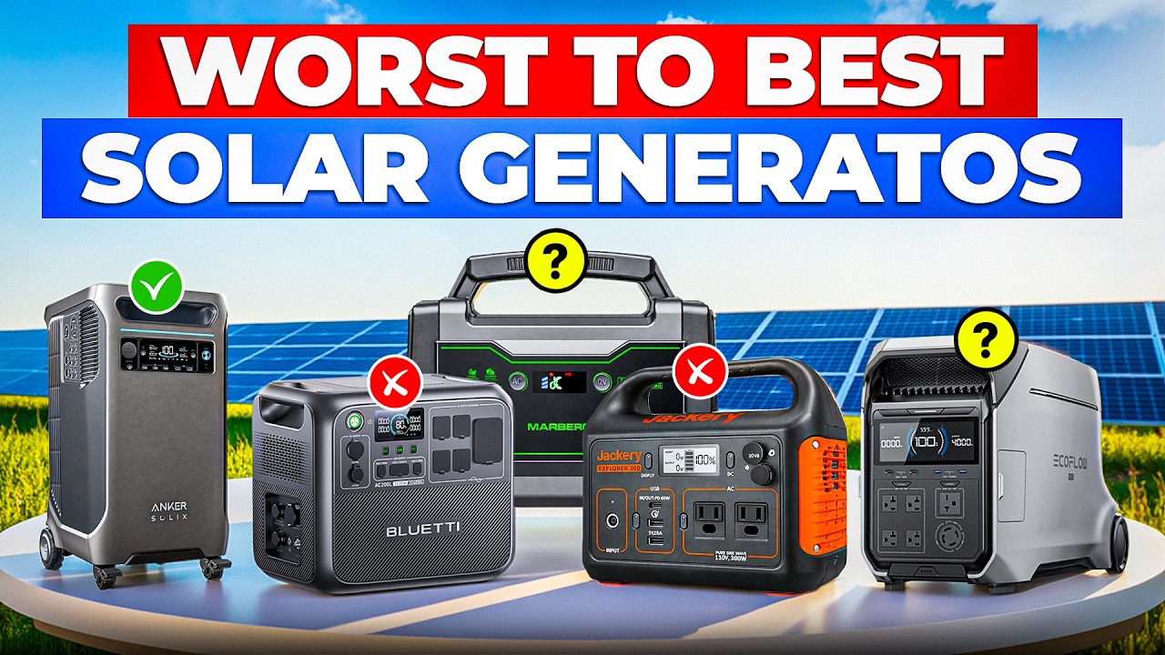 Solar Generator Brands RANKED: From Best to Worst in 2026