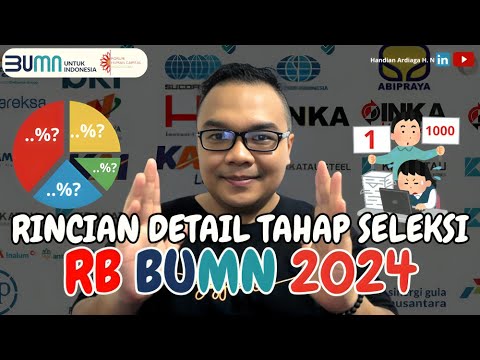 REKRUTMEN BERSAMA BUMN 2024 - RINCIAN DETAIL TAHAPAN SELEKSI RBB BUMN FHCI 2024 | #AGABUMN