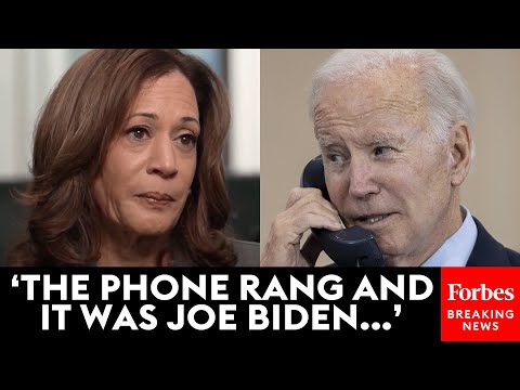 WATCH: Kamala Harris Shares Reaction To Joe Biden Dropping Out In CNN Interview With Dana Bash