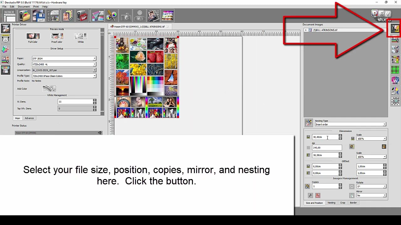 Devstudio DTF workflow