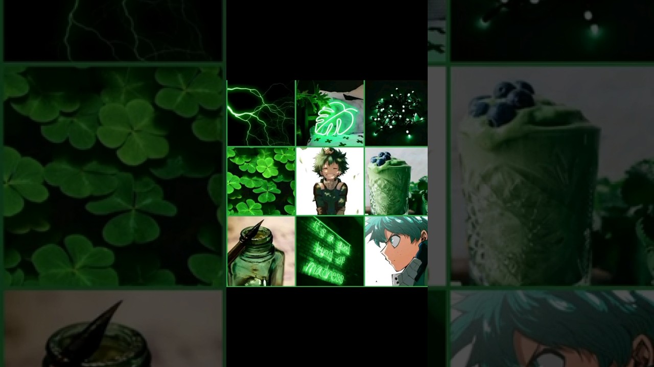💚AESTHETIC WALLPAPERS WITH DEKU💚