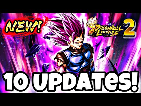 🔥 Dragon Ball Legends 2 is HERE!!!! 10 ALL NEW UPDATES + FREE CRYSTALS! (DB Legends 7th Anniversary)