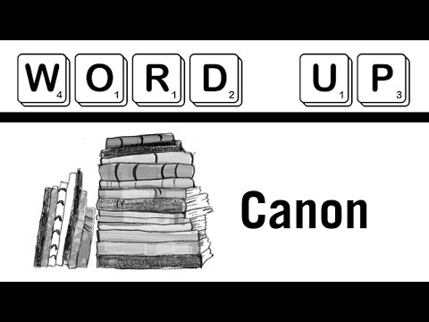 What Does "Canon" Mean?