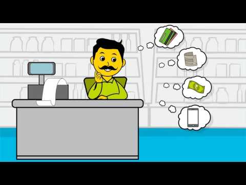 Accept payment with fingerprint.... use aadhar based bhim app..