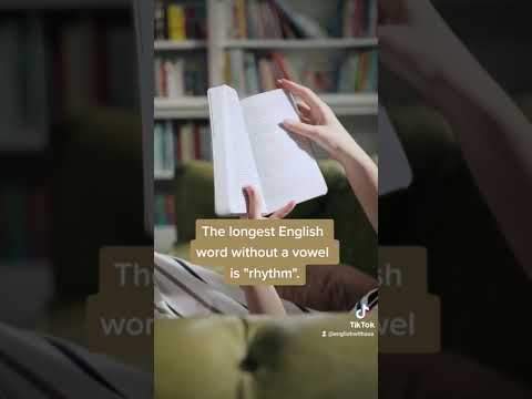 The Longest Word Without A Vowel! #shorts