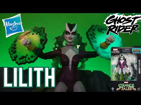 90s Villain Nostalgia Marvel Legends Lilith Action Figure Strange Tales Blackheart #marvel #lilith
