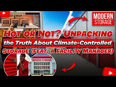 HOT or NOT? ????❄️ Unpacking the Truth About Climate-Controlled Storage | Modern Storage® Unpacked