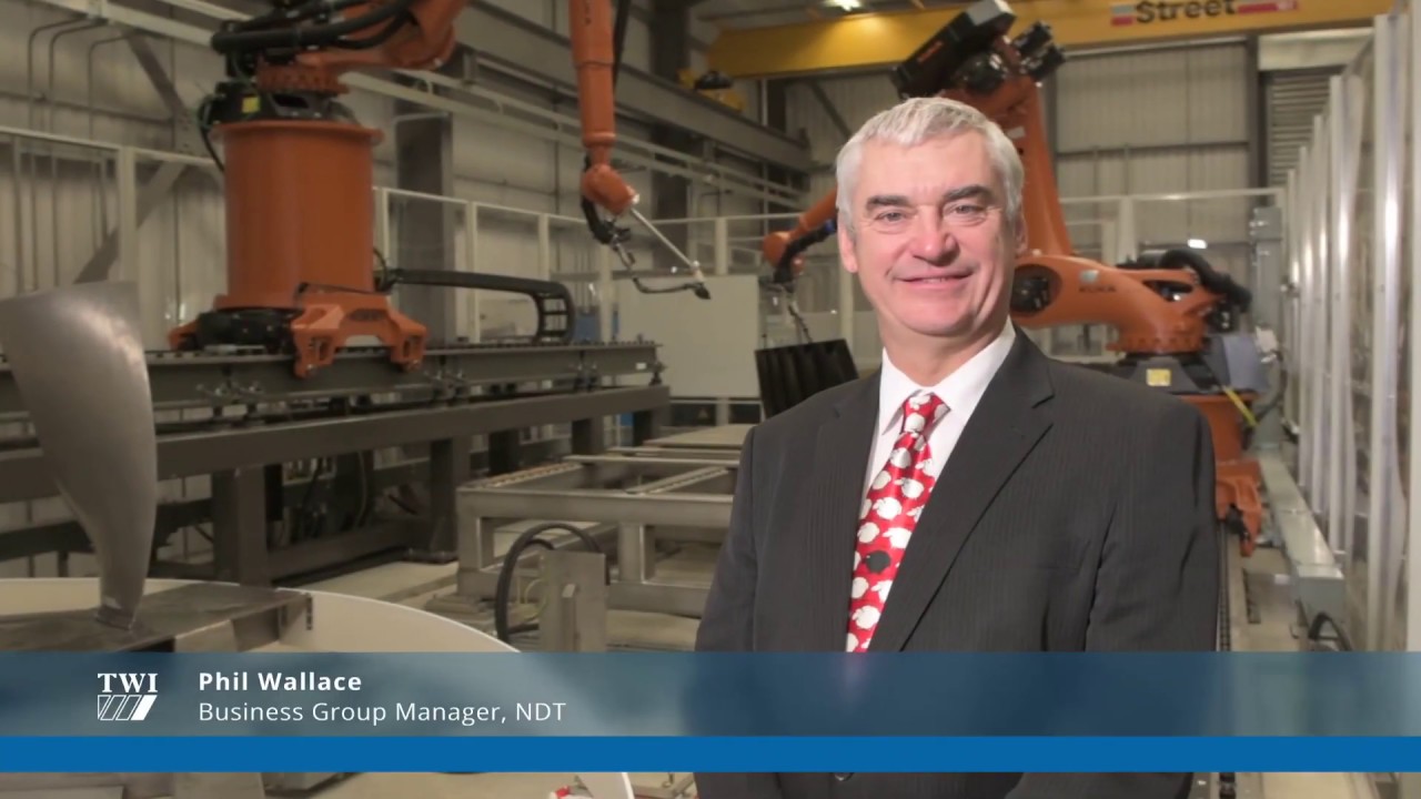 TWI’s Non-Destructive Testing (NDT) Technical Business Group Manager, Phillip Wallace