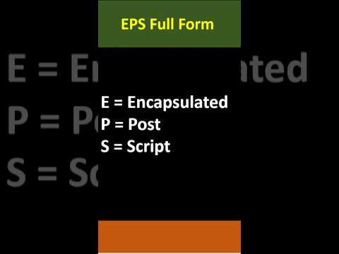 EPS Full Form | Technical Session #shorts #shortvideo #youtubeshorts #viral